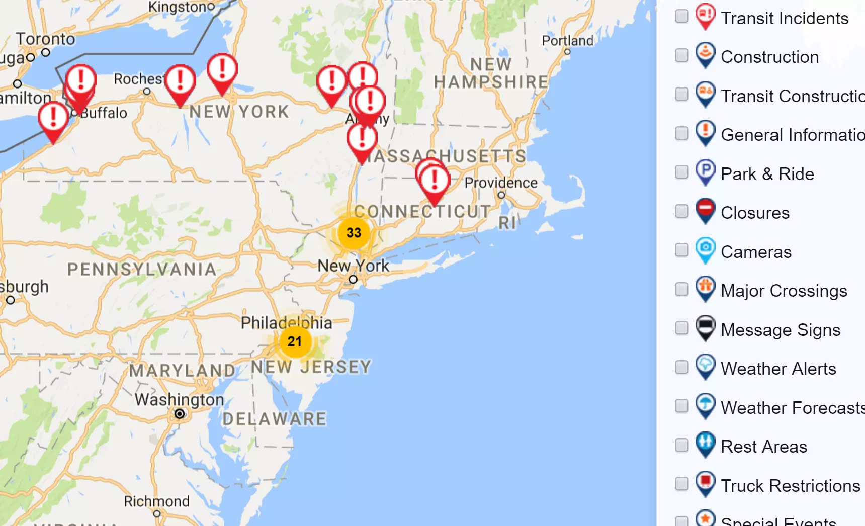 How To Get Real Time Road Conditions With 511NY